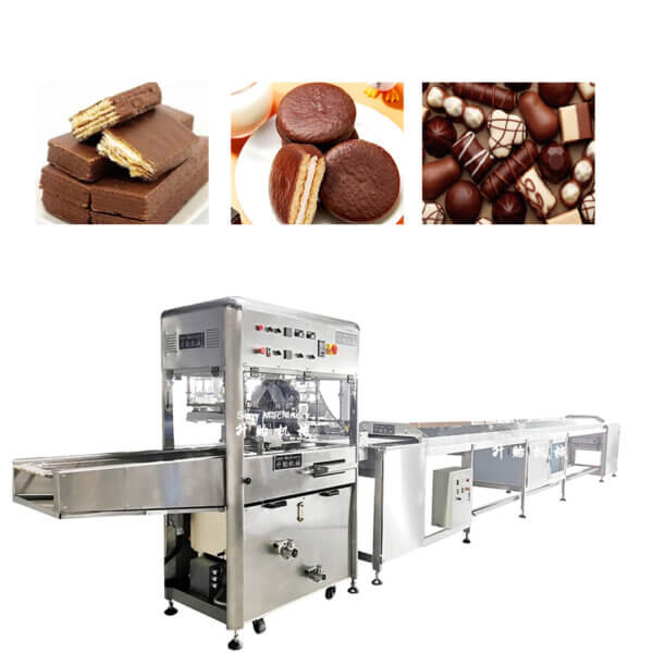 SY-200 Automatic Chocolate Encrobing Line - Seny Machine